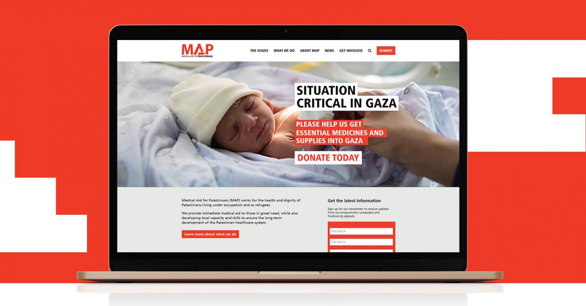 MAP Website - Adept - The Charity Design Experts