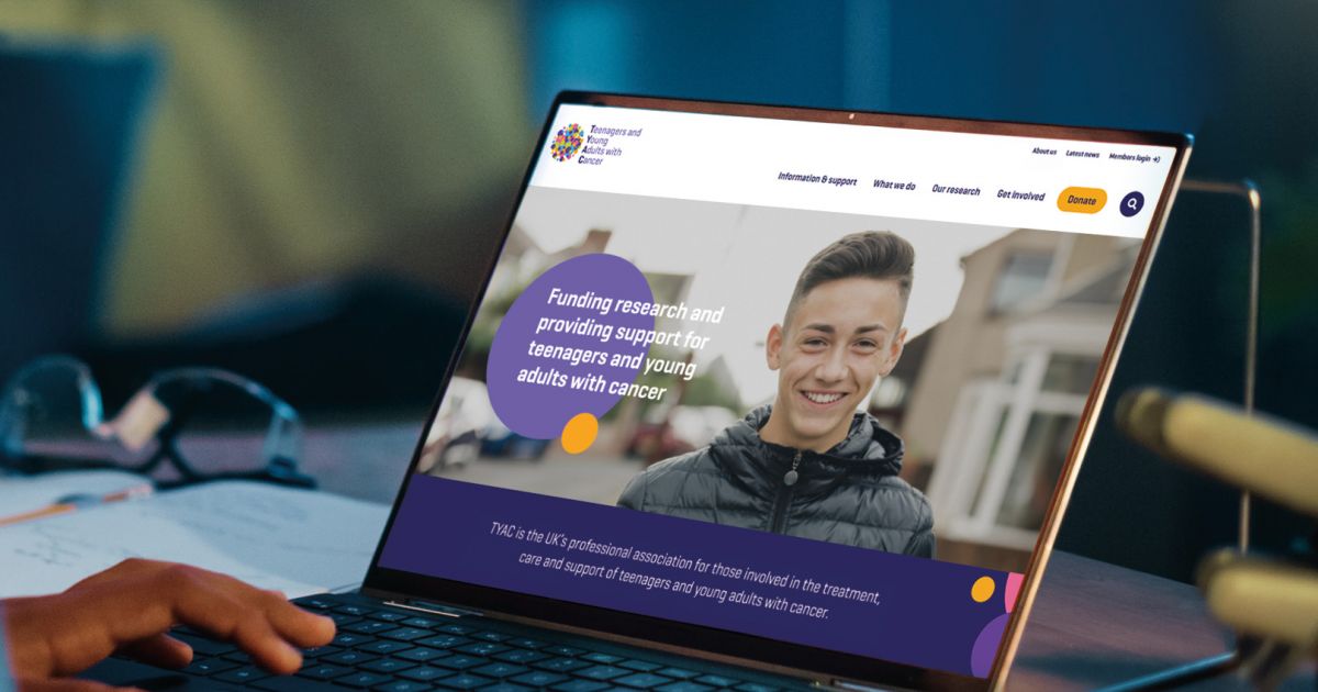 TYAC Charity Website Case Study | Adept - The Charity Design Experts